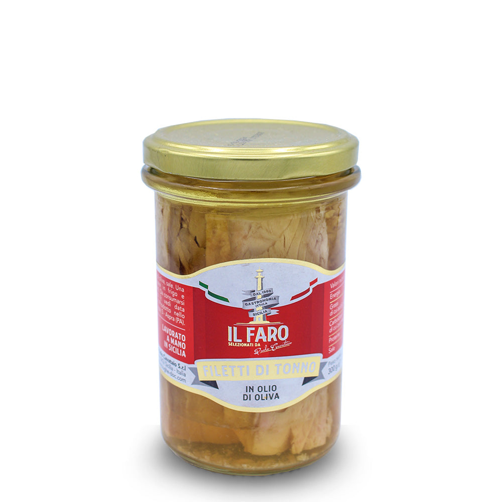 Filetti di Tonno il Faro in olio di semi di girasole · 300g